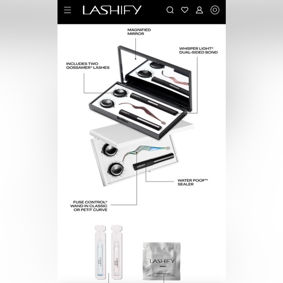 LASHIFY | Makeup | Lashify Control Kit With Amplify Lashes And Lash Pad | Poshmark